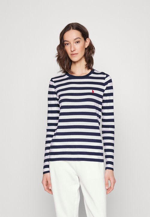 Polo Ralph Lauren TEE LONG SLEEVE - Langarmshirt - dress shirt blue/blau - Zalando.ch