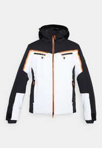 EA7 Emporio Armani KITZBUHEL COLORBLOCK LOGO PROTECTUM JACKET - Ski jacket - white - Zalando