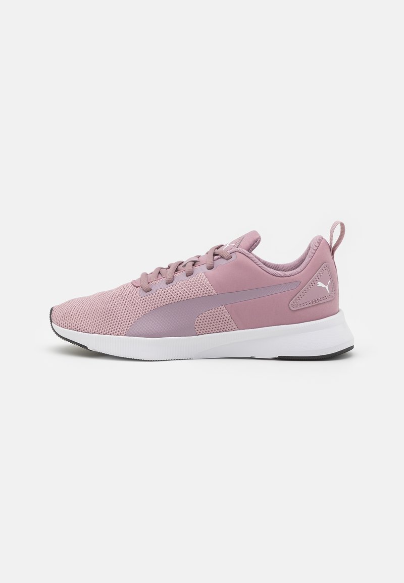 Puma FLYER RUNNER - Road running shoes - elderberry/white/pink - Zalando.ie