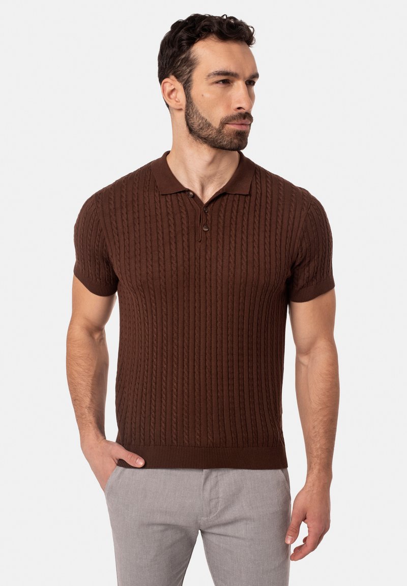 Recman SILIO - Koszulka polo/brązowy - Zalando.pl