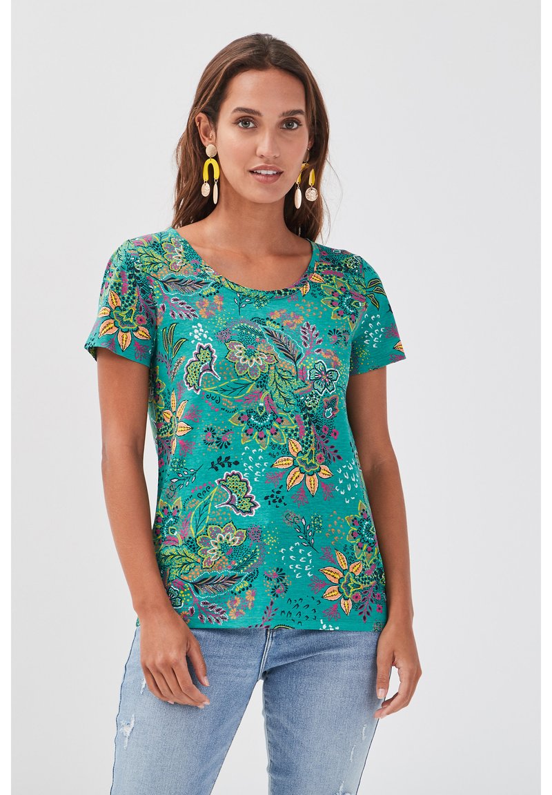 Cache Cache Camiseta estampada - vert/verde oscuro - Zalando.es