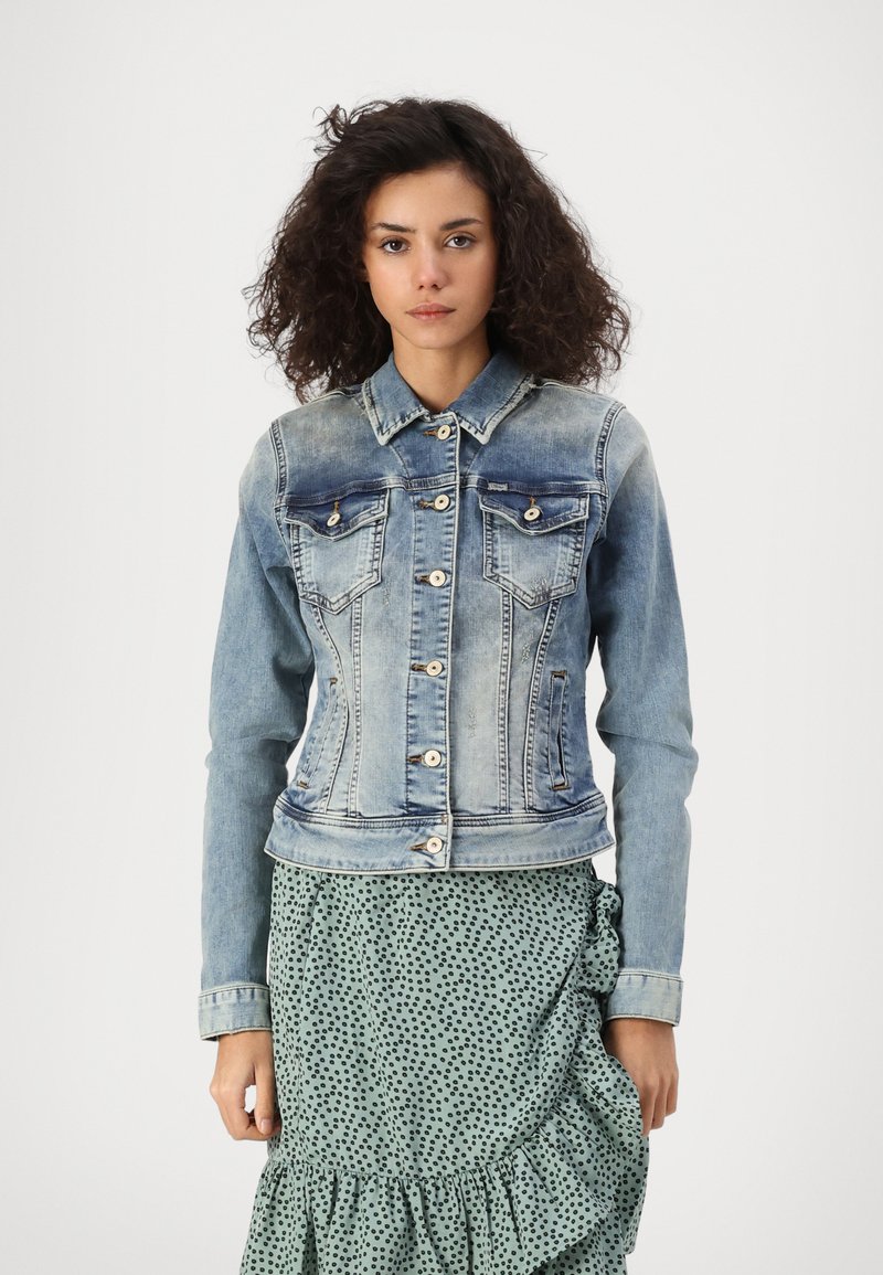 LTB DEAN - Denim jacket - akis wash/bleached denim - Zalando.ie