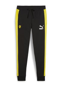 Puma SCUDERIA FERRARI RACE ICONIC T7 MOTORSPORT - Tracksuit bottoms ...