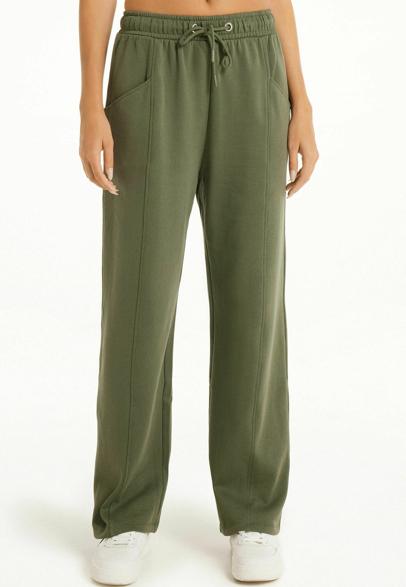 Tezenis Tracksuit bottoms - grün v evergreen/dark green - Zalando.ie