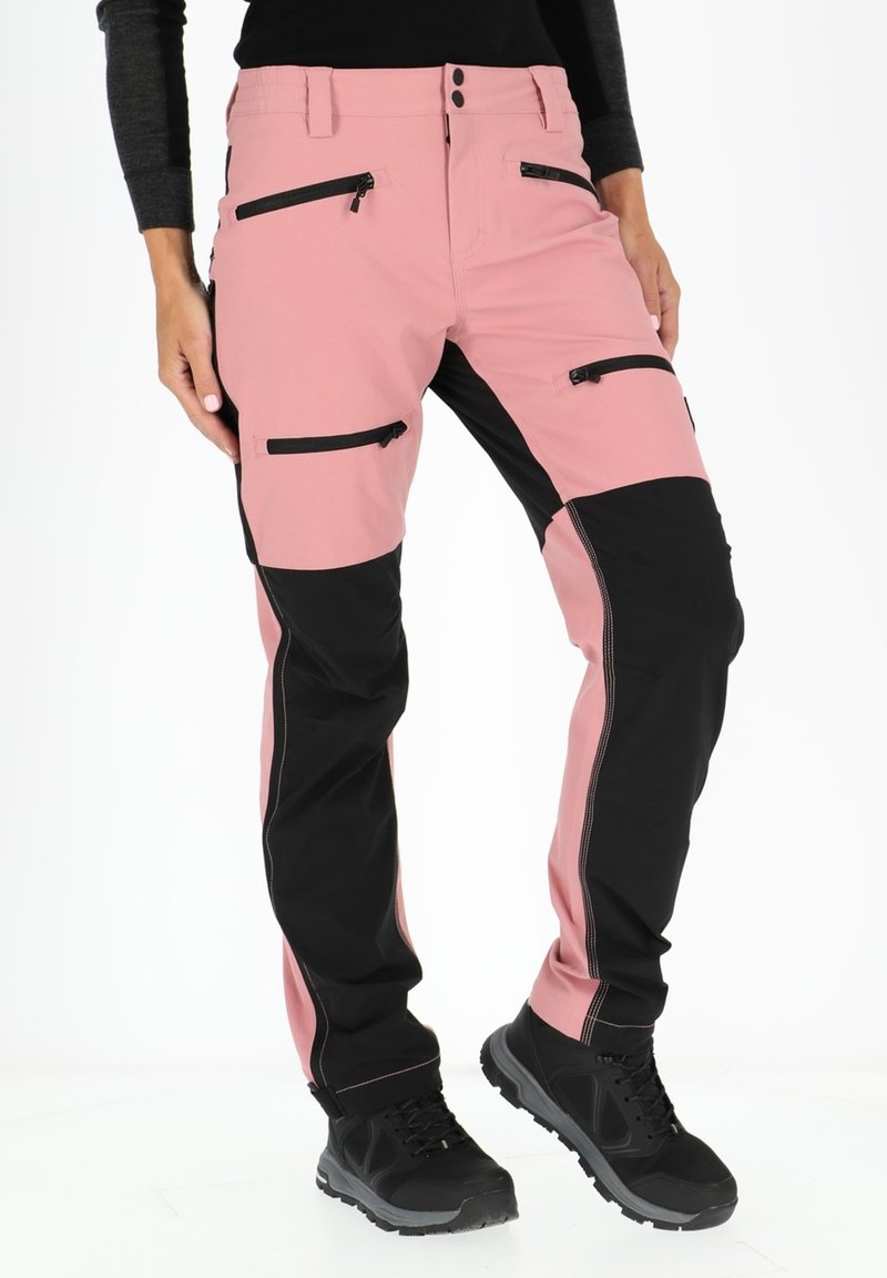 X-Trail COLORADO STRETCH W - Outdoorbukser - dusty rose black/pink ...