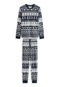 Next MATCHING FAMILY CHRISTMAS - Pyjamas - navy blue fairisle pattern/blå - Zalando.se