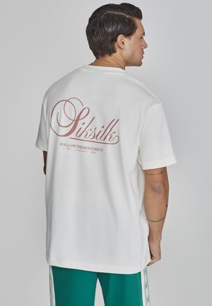 SIKSILK GRAPHIC - T-Shirt print - khaki - Zalando.de