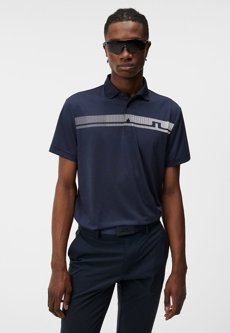 J.LINDEBERG Sports KLAS REGULAR FIT GOLF - Polo - jl navy/bleu - ZALANDO.FR