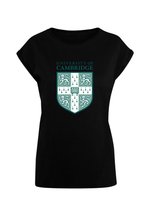 Merchcode UNIVERSITY OF CAMBRIDGE - SHIELD - T-shirt med print - black ...