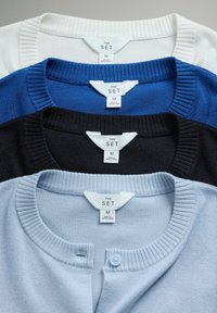 THE SET 4 PACK FINE BUTTON THROUGH - Jopica - navy/blue/light blue ...