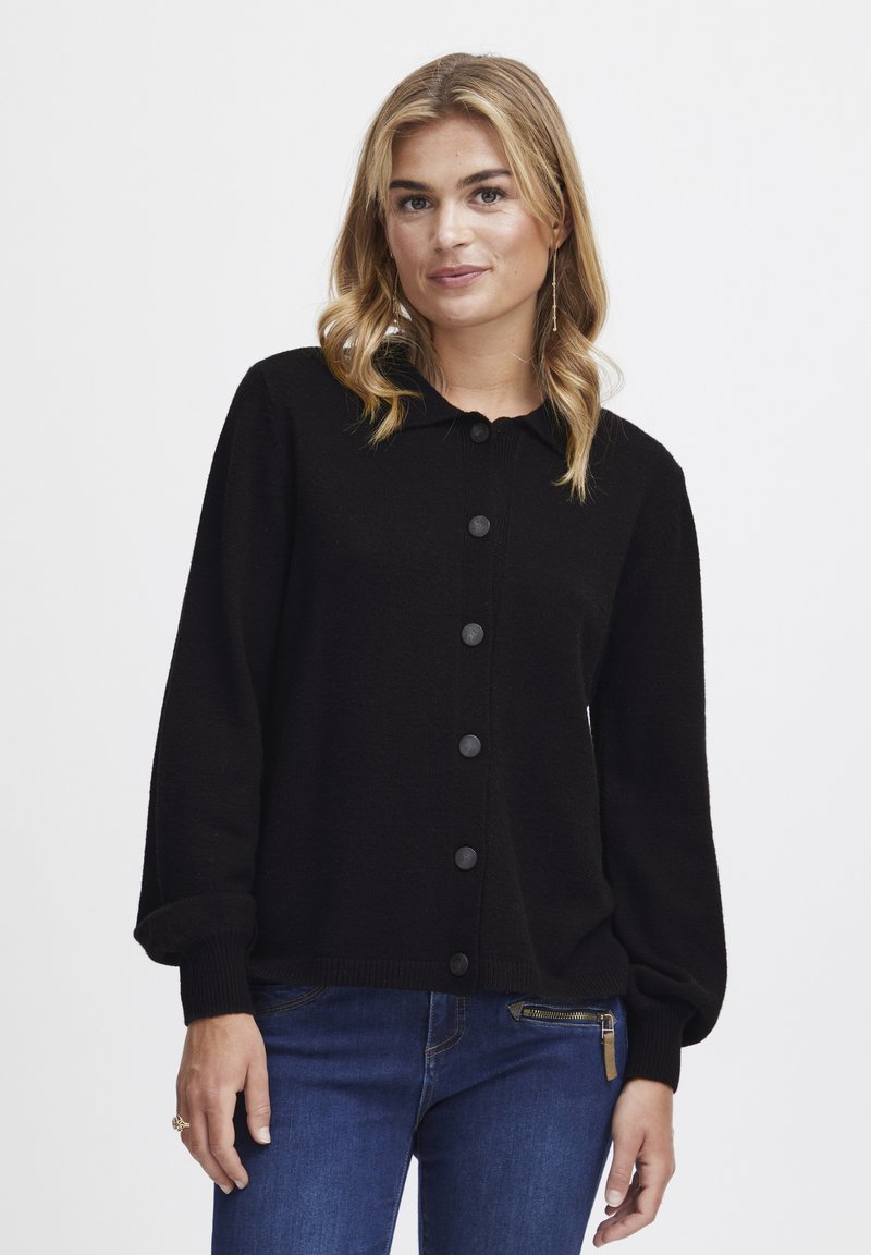 Fransa BITTE CAR - Cardigan - Black/nero - Zalando.it