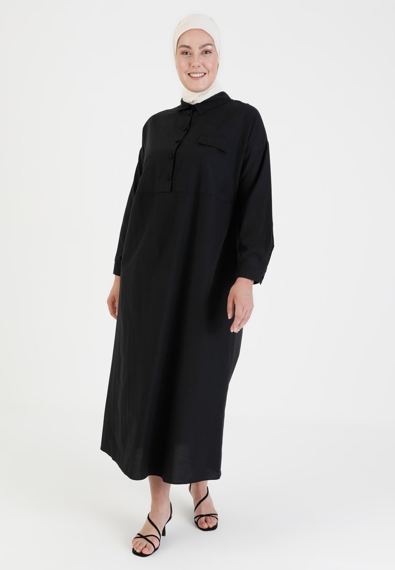 Modanisa Shirt dress - black - Zalando.de