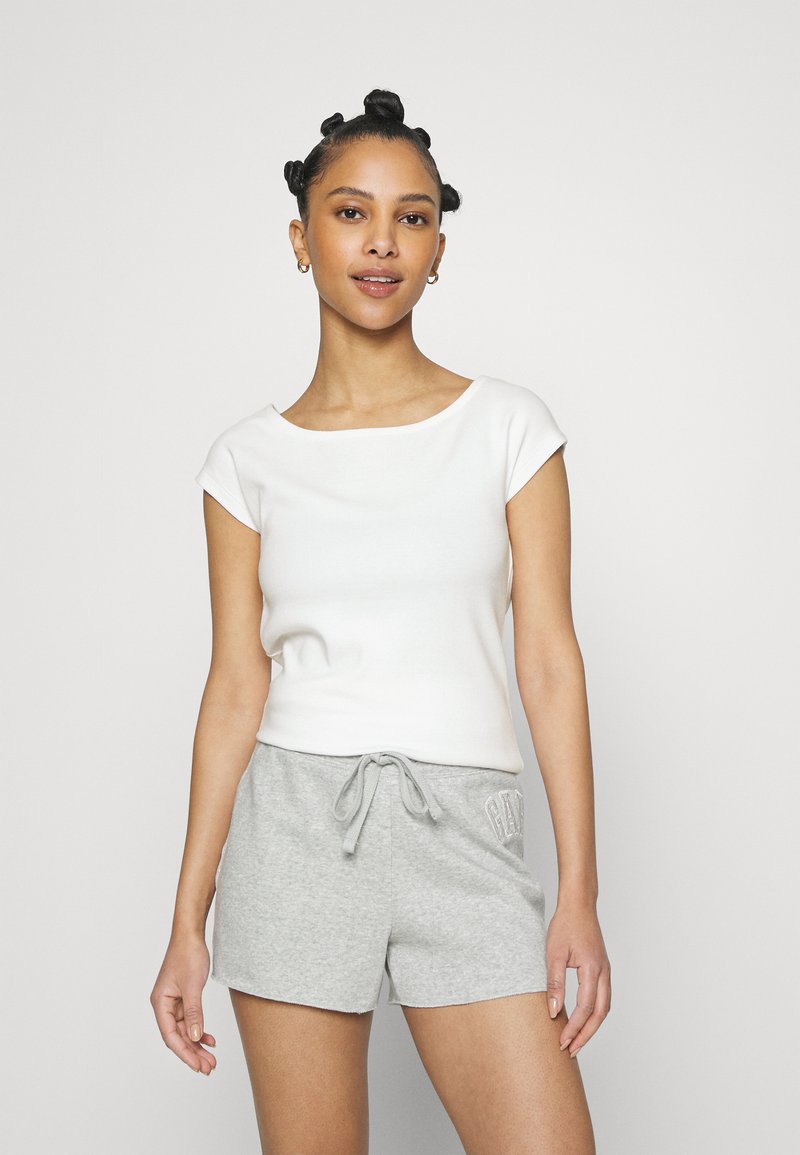 GAP Petite MOD BATEAU - Basic T-shirt - fresh white/white - Zalando.ie