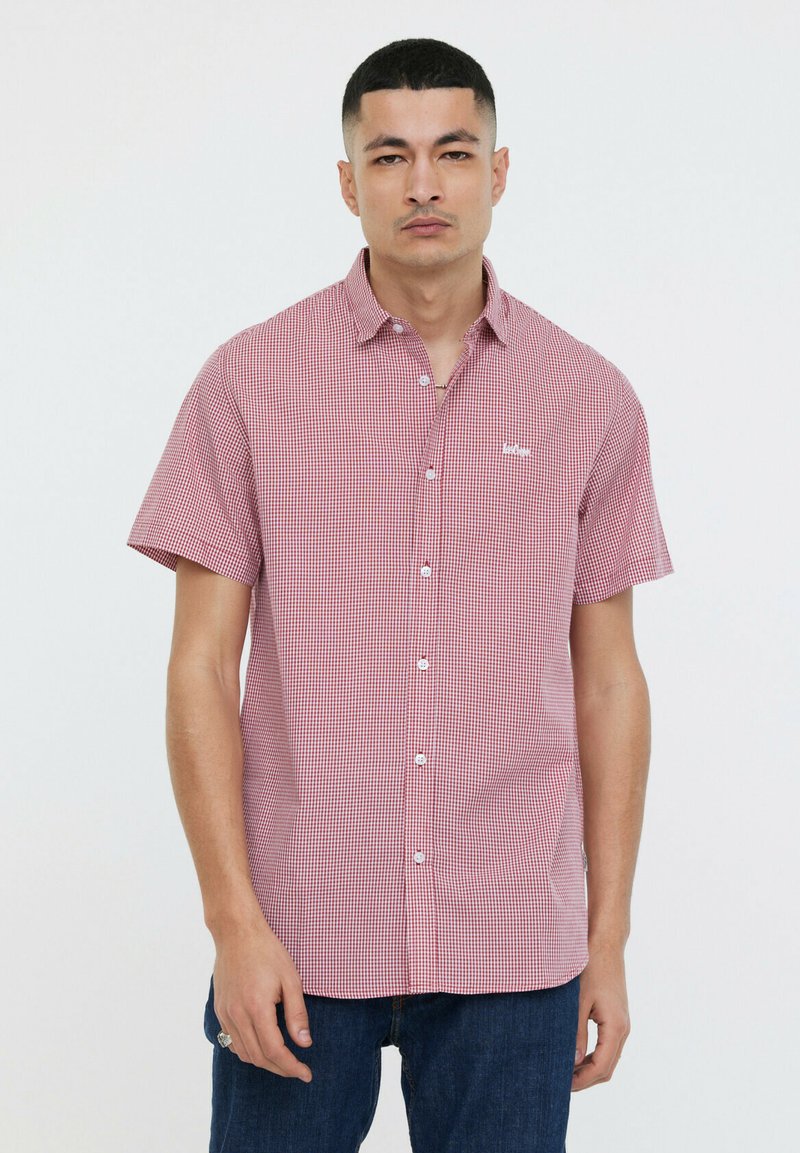 Lee Cooper DIRAZ MC - Chemise - berry/rouge - ZALANDO.FR