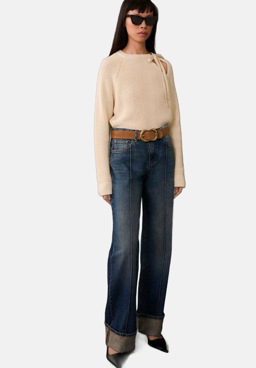 Mango DELAO - Gilet - écru - ZALANDO.CH