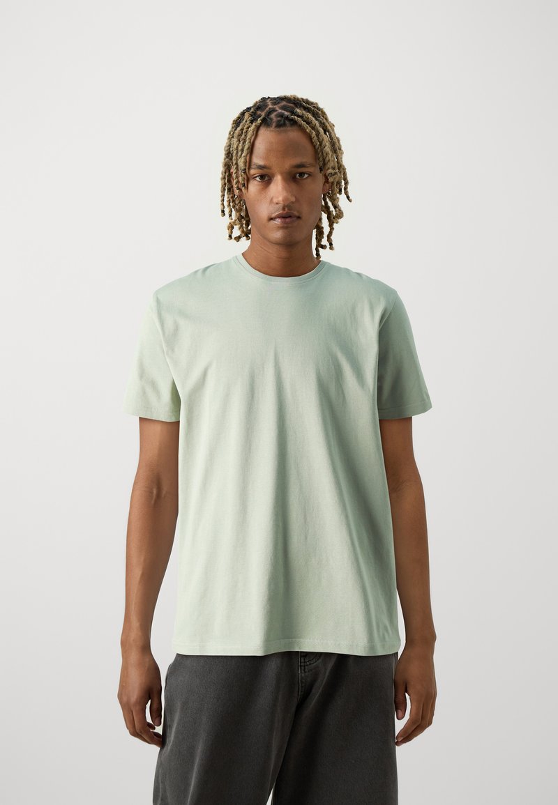 Brave Soul Basic T-shirt - washed sage/mottled light green - Zalando.ie