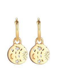 Elli SUN MOON - Ohrringe - gold-coloured/goldfarben - Zalando.de