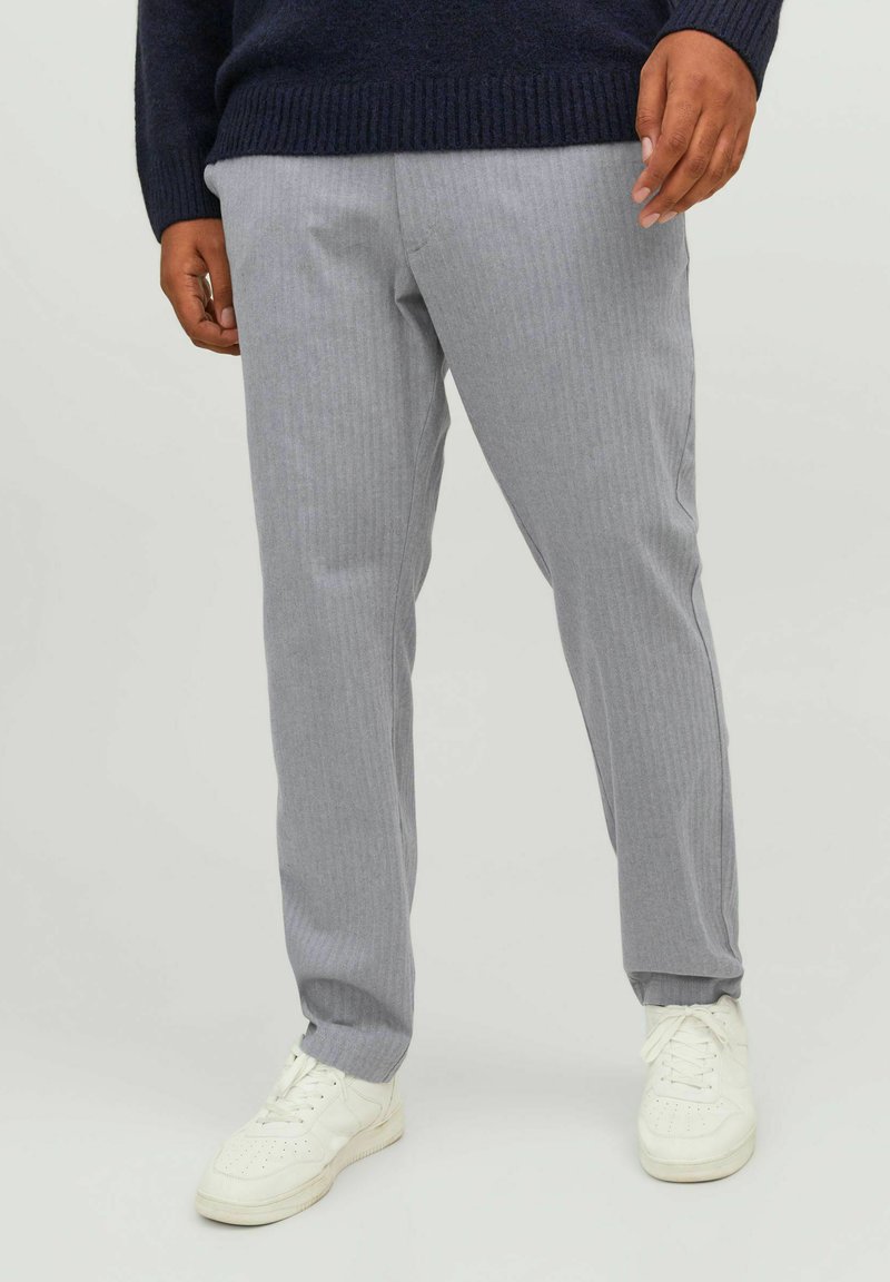 Jack & Jones PSTMARCO LC PLS - Chino - grey melange/grau - Zalando.at