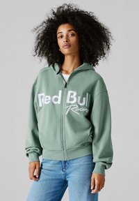 Red Bull Racing x Pepe Jeans Zip-up sweatshirt - bleach green/green ...
