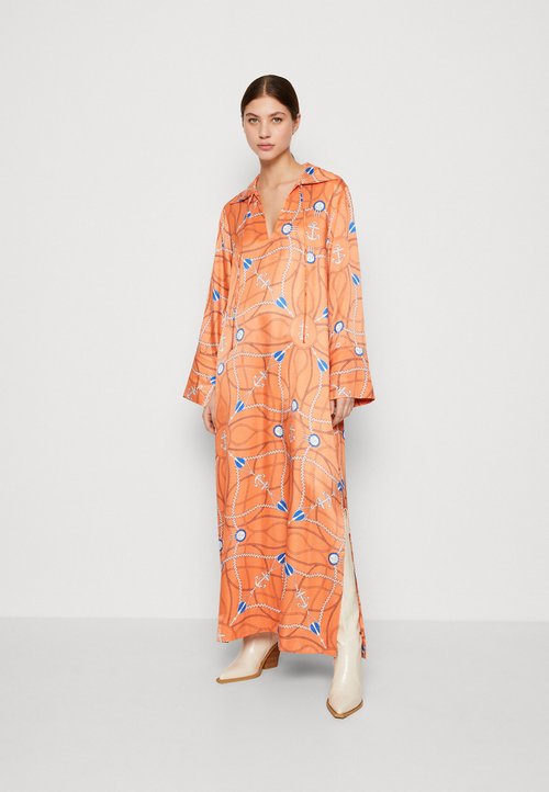 HOSBJERG KATARINA DRESS - Maxikleid - moss green/dunkelgrün - Zalando.ch