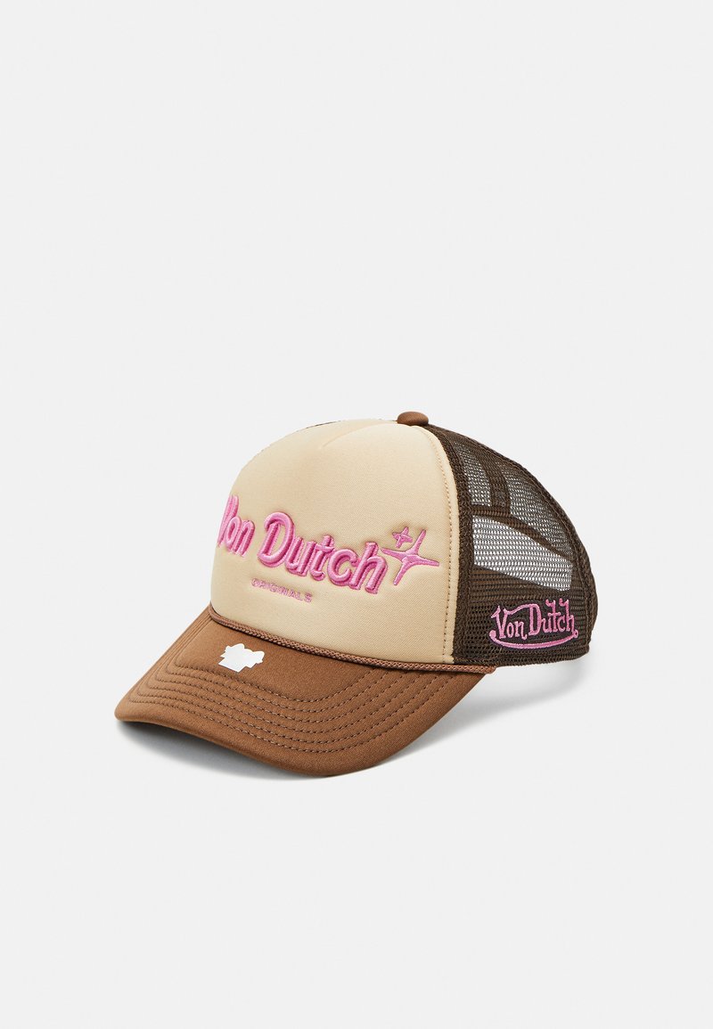 Von Dutch TRUCKER LUND UNISEX - Cap - beige/brown/beige - Zalando.ie