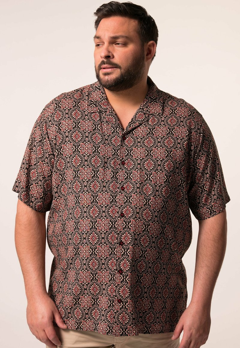 Men Plus Overhemd - burgundy red/rood - Zalando.nl