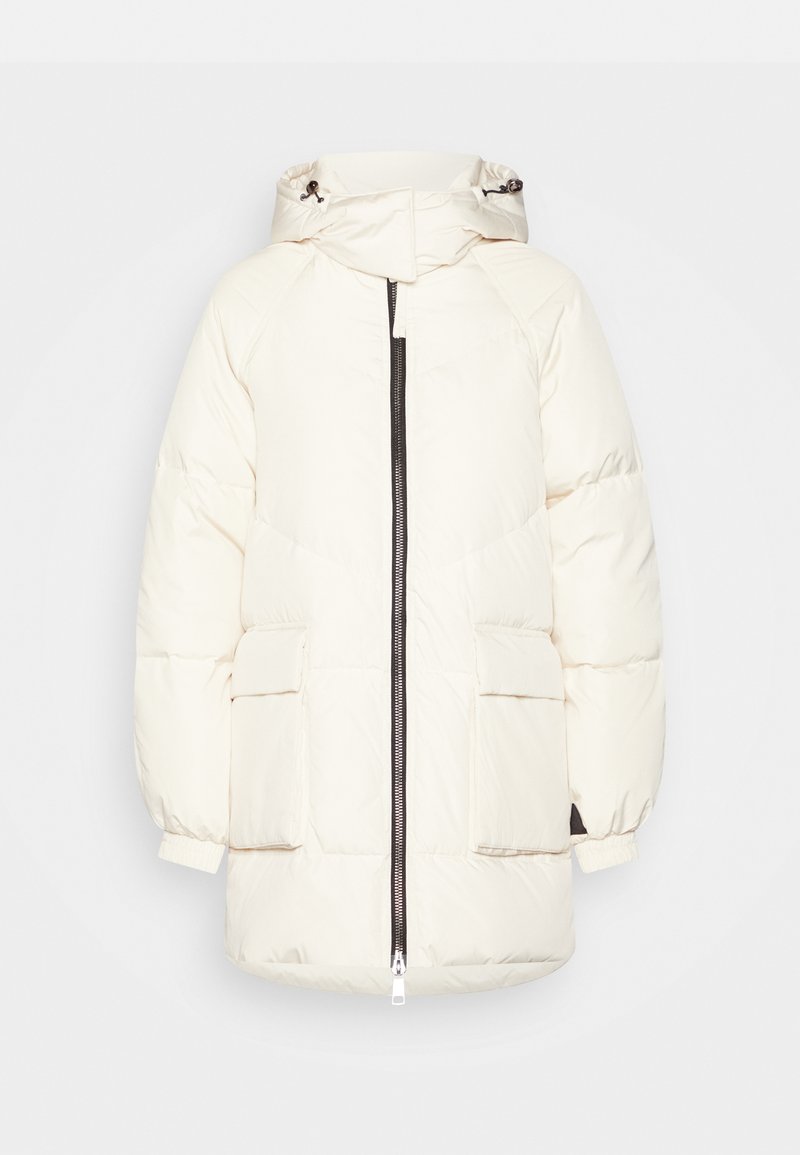 b.young BYCRISTEL - Piumino lungo - birch/avorio - Zalando.it
