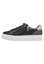 Tamaris Zapatillas - black gold/negro - Zalando.es