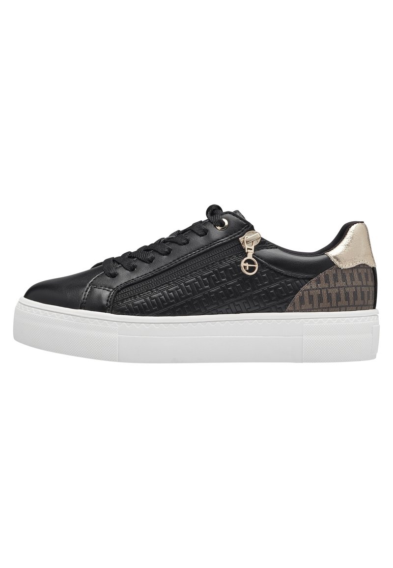 Tamaris Zapatillas - black gold/negro - Zalando.es