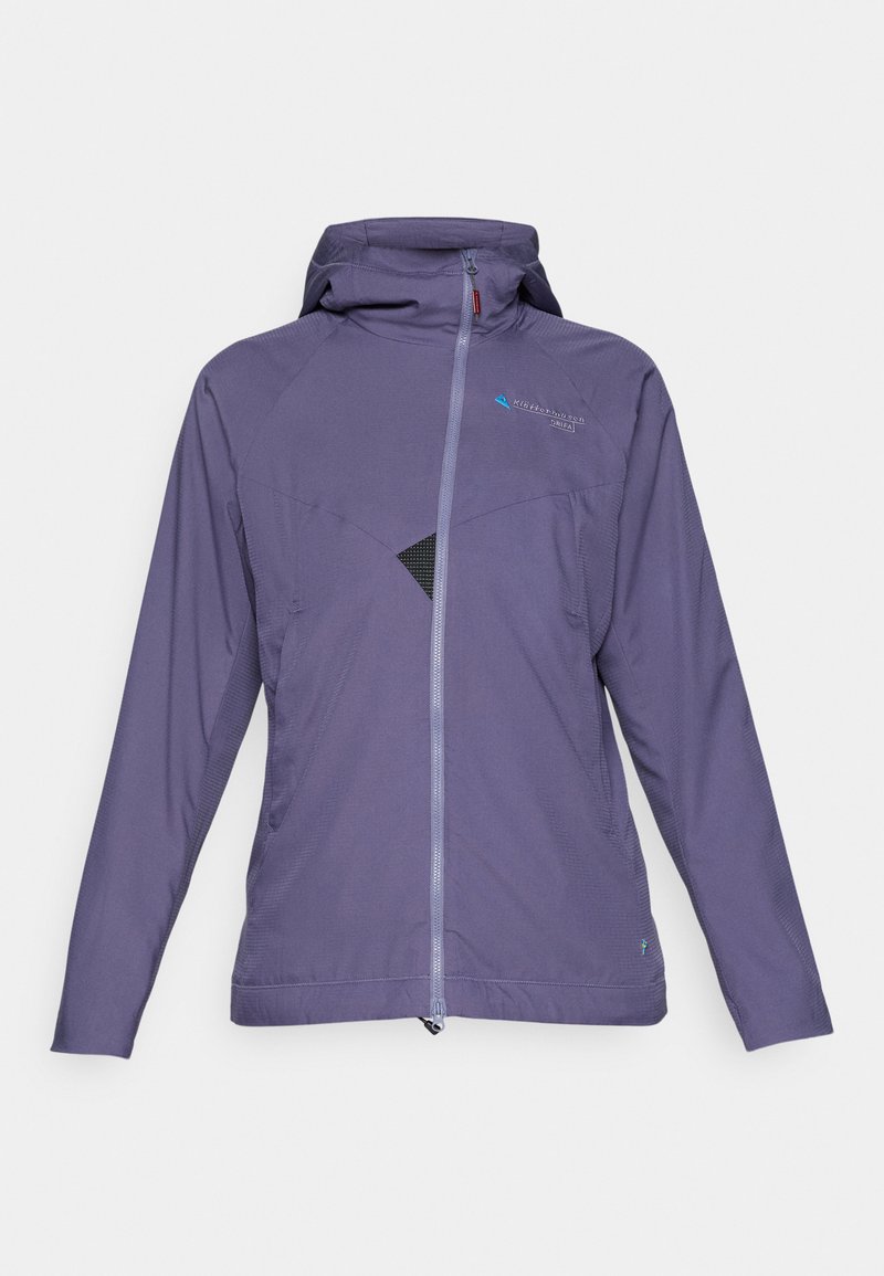 Klättermusen DRIFA HOOD JACKET - Outdoor jacket - purple stone/lilac ...