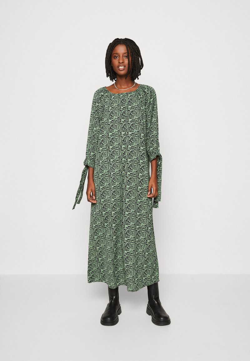 Monki Day dress - green medium dusty/khaki - Zalando.ie