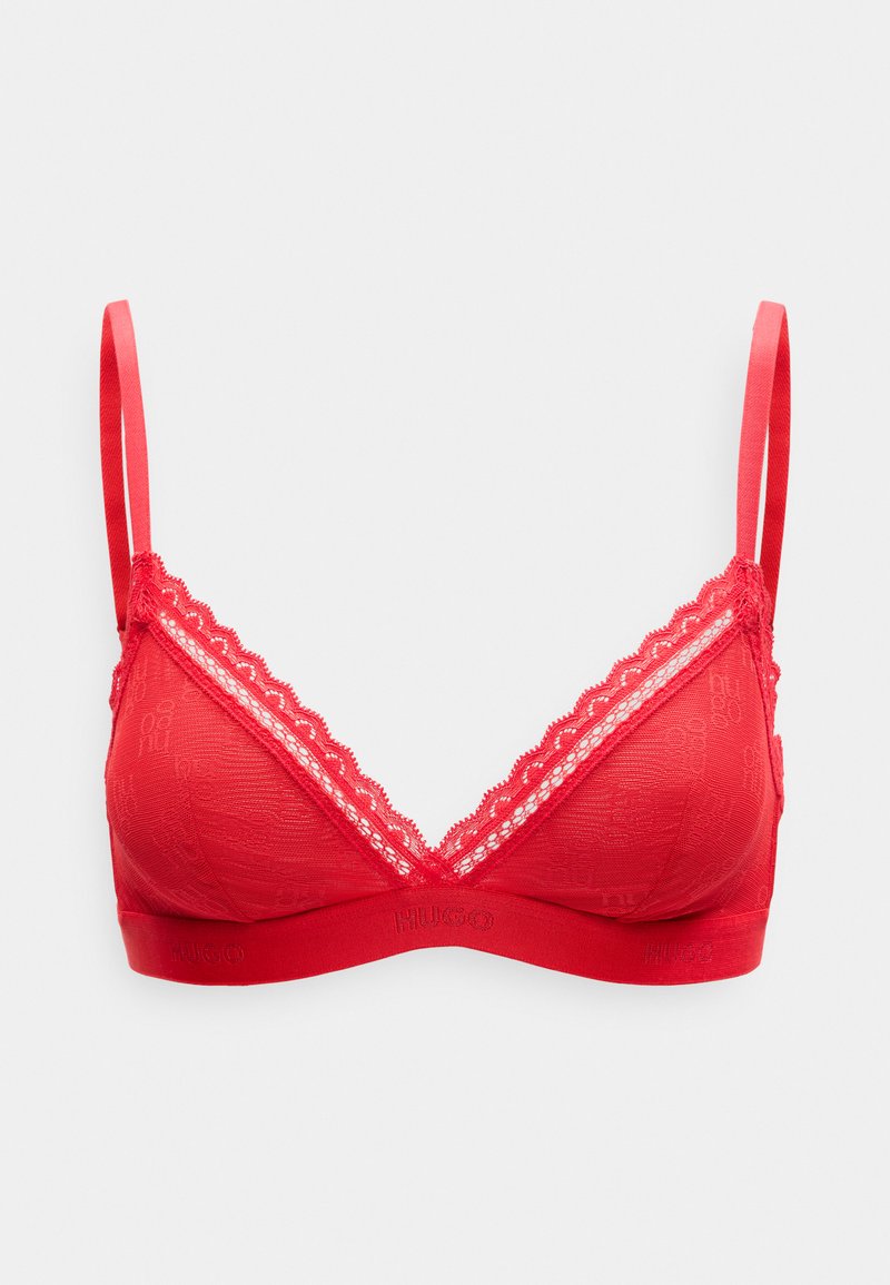 HUGO SARTORIAL TRIANGLE - Triangle bra - bright red/red - Zalando.co.uk
