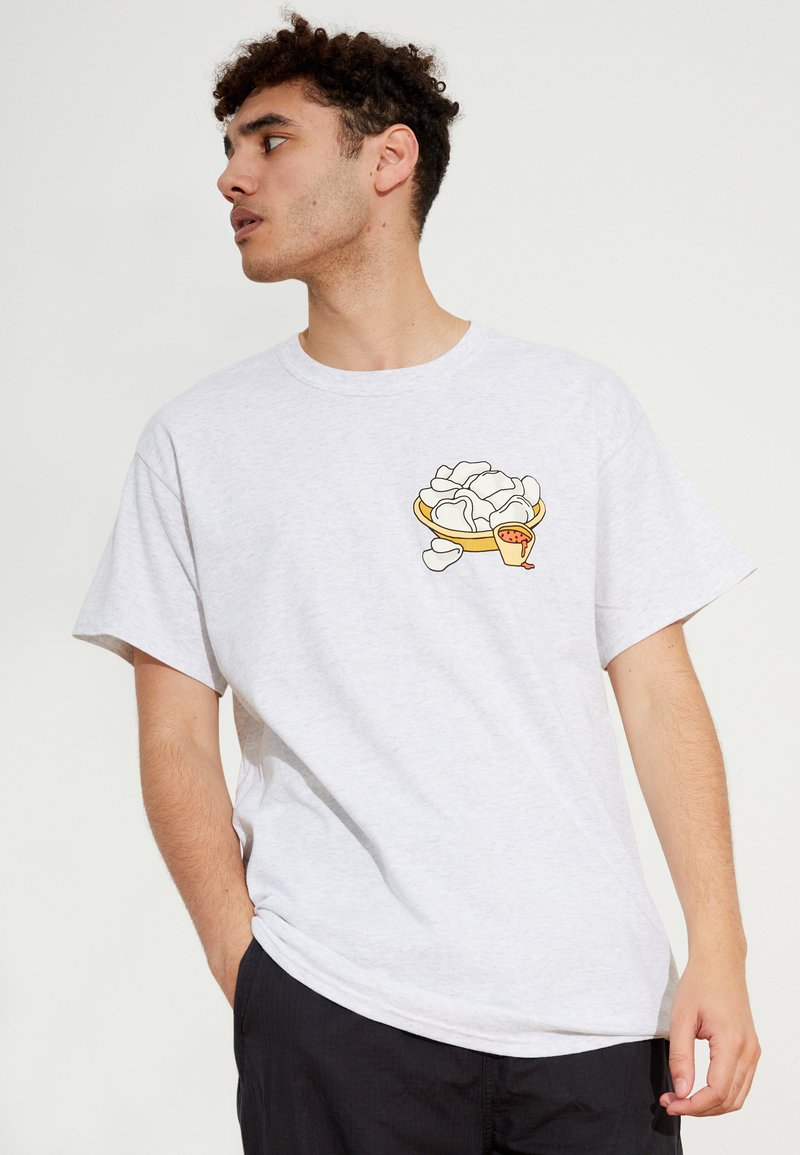 New Love Club PRAWN CRACKERS - T-Shirt print - ash/hellgrau-meliert - Zalando.ch