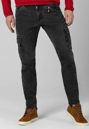 Timezone Jeans Straight Leg - kombi/blue denim - Zalando.de