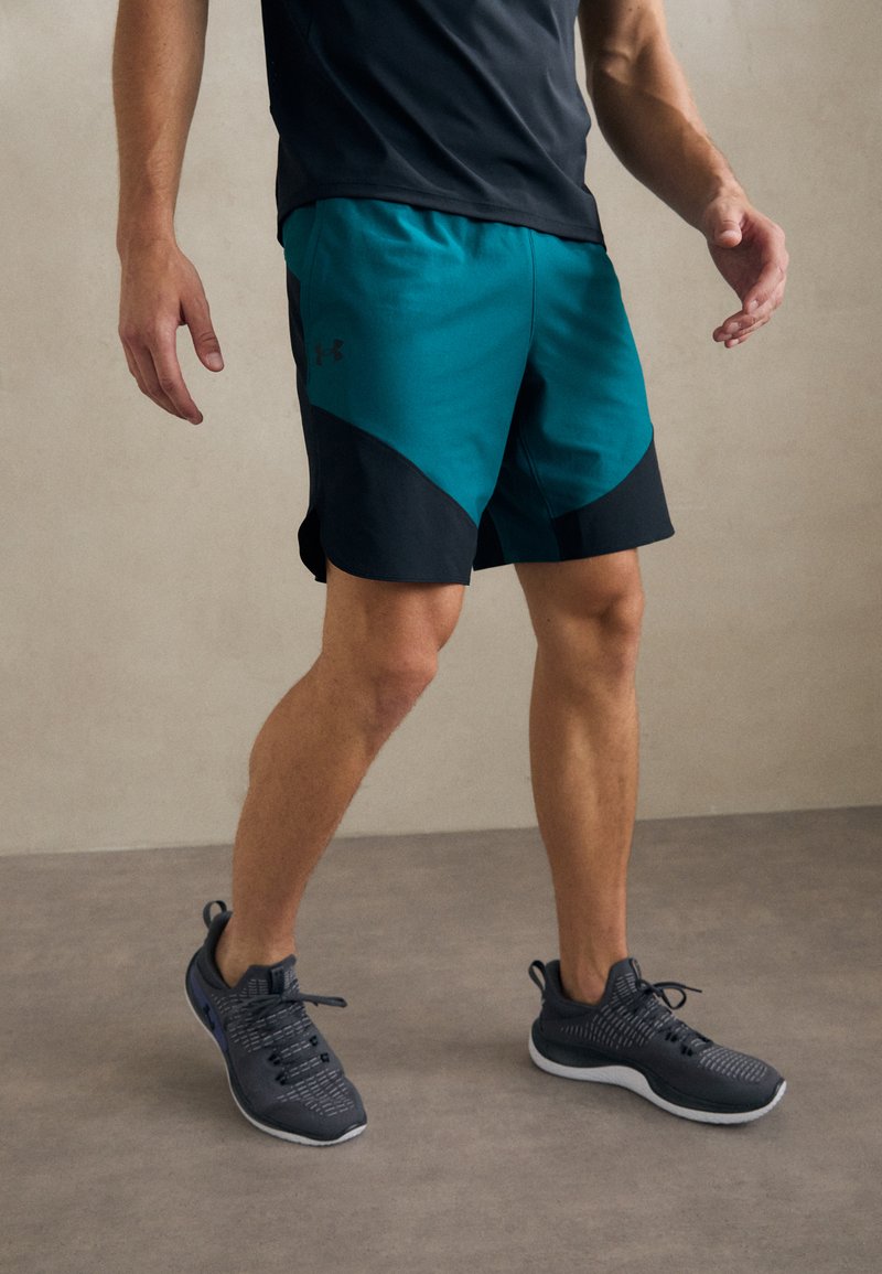 Under Armour PEAK HYBRID SHORT - Short de sport - hydro teal/circuit ...