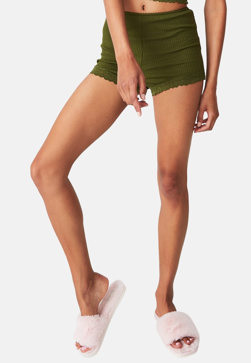 Cotton On SLEEP - Nachtwäsche Hose - green/grün - Zalando.de