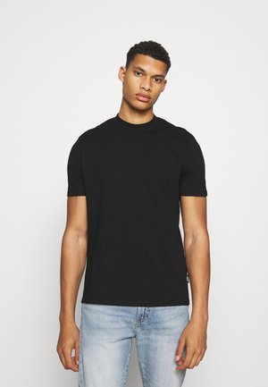 Casual Friday THEIS ZIPPER - T-Shirt basic - burnt olive/tanne - Zalando.de