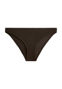 OYSHO CRINKLE - Bas de bikini - dark brown/marron foncé - ZALANDO.FR