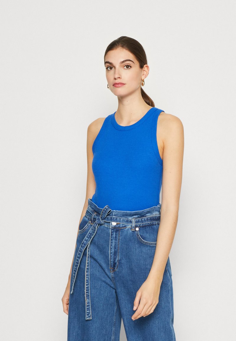 GAP HIGH NECK TANK - Top - admiral blue/royal blue - Zalando.co.uk