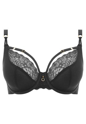 Freya OFFBEAT SIDE SUPPORT BRA - Beugel BH - black/zwart - Zalando.nl