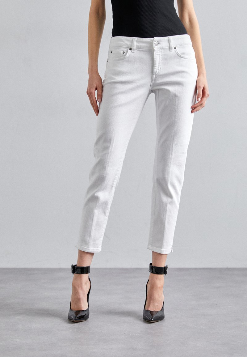 Dondup ROSE - Jeans Tapered Fit - white - Zalando.de