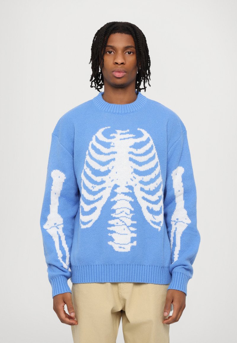 PHOBIA ARCHIVE BONES - Jumper - blue - Zalando.co.uk