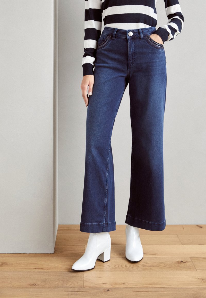 Mos Mosh Jeans Bootcut - blue/blue denim - Zalando.at