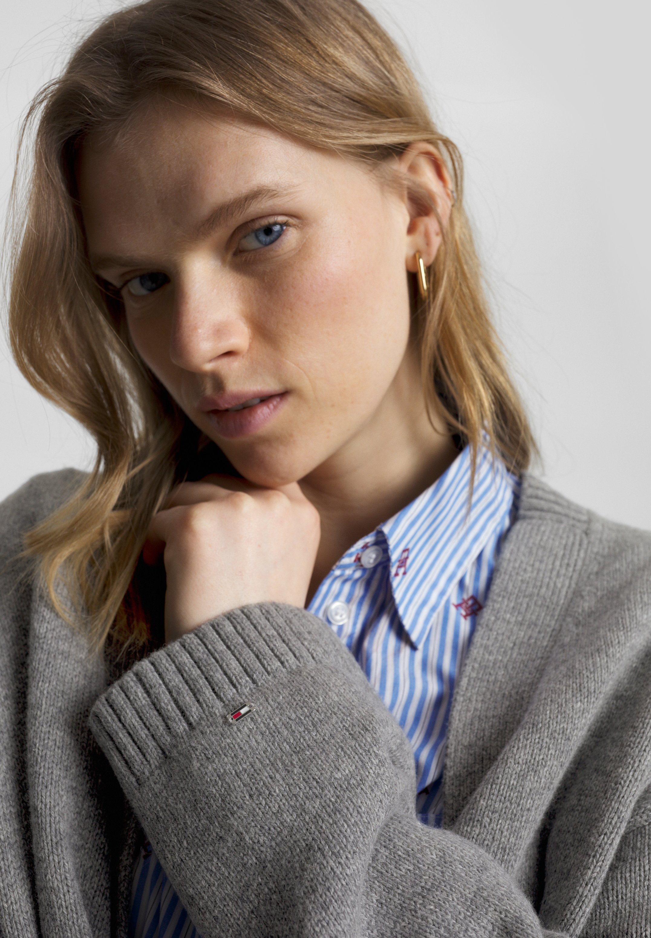 Tommy Hilfiger Jumper med heather grey grey Zalando