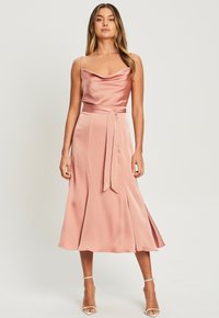 CHANCERY GEORGIE MIDI - Cocktailkleid/festliches Kleid - salmon/orange ...