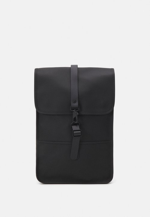 Rains TRAIL ROLLTOP BACKPACK UNISEX - Reppu - black/musta - Zalando.fi