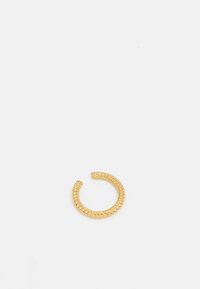 Orelia SNAKE TEXTURED EAR CUFF - Enkeltøredobb - pale gold-coloured/gullfarget - Zalando.no