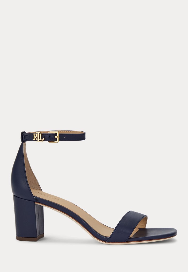 Lauren Ralph Lauren LOGAN - Sandals - refined navy/dark blue - Zalando