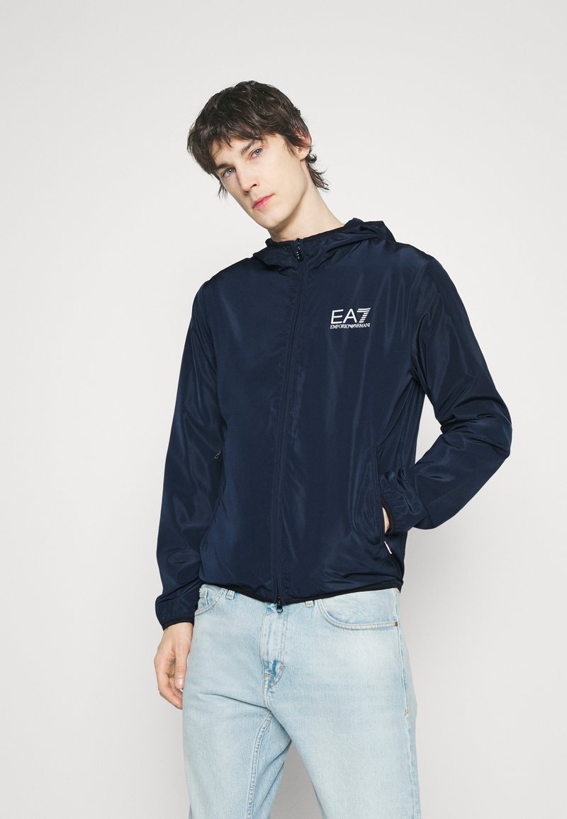 EA7 Emporio Armani JACKET - Leichte Jacke - Dark blue/dunkelblau - Zalando.at