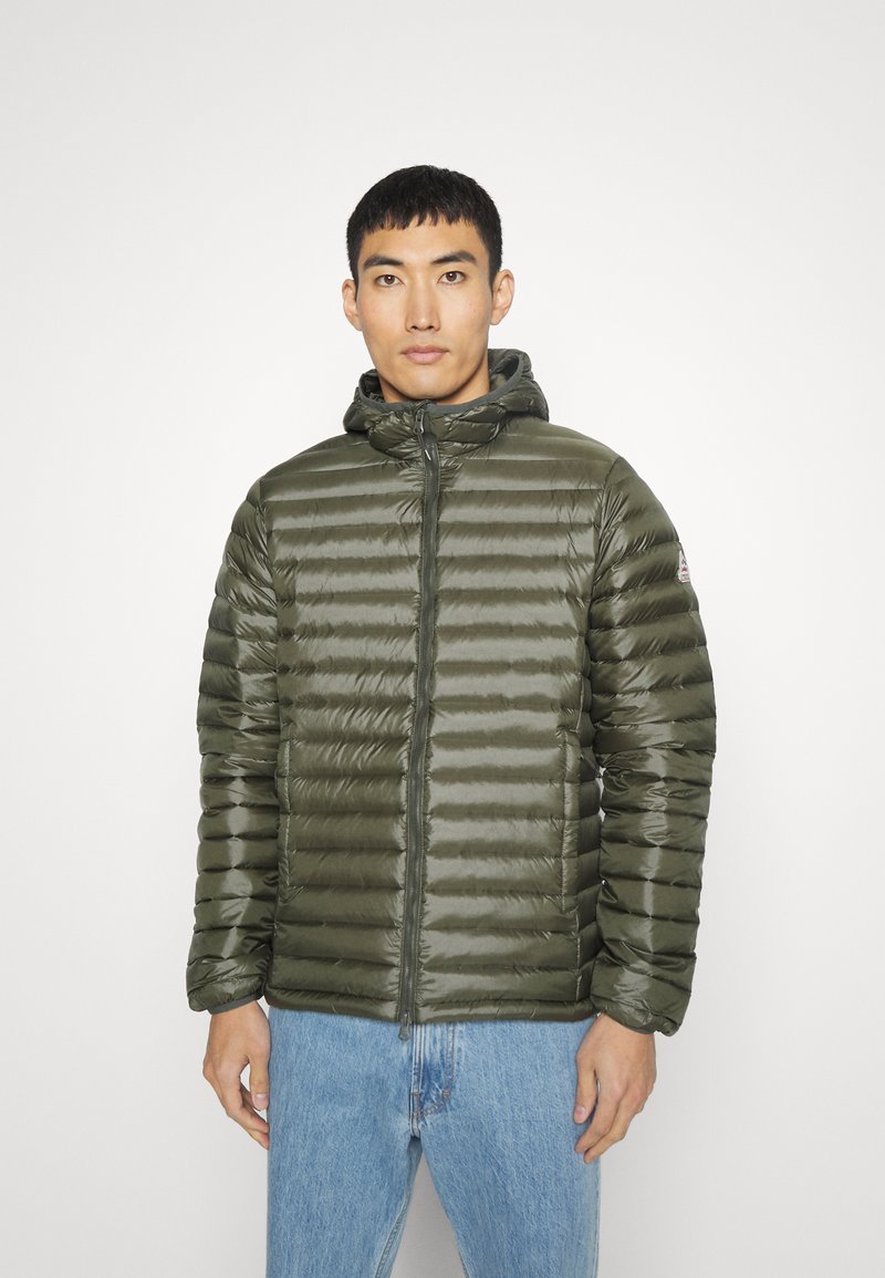 PYRENEX BRUCE HOODED - Daunenjacke - deep khaki/dunkelgrün - Zalando.de